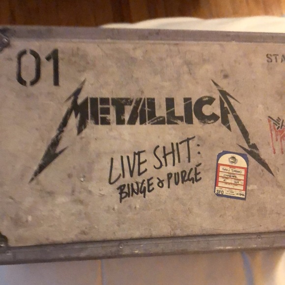 Media | Metallica Live Shit Binge Purge Box Set | Poshmark